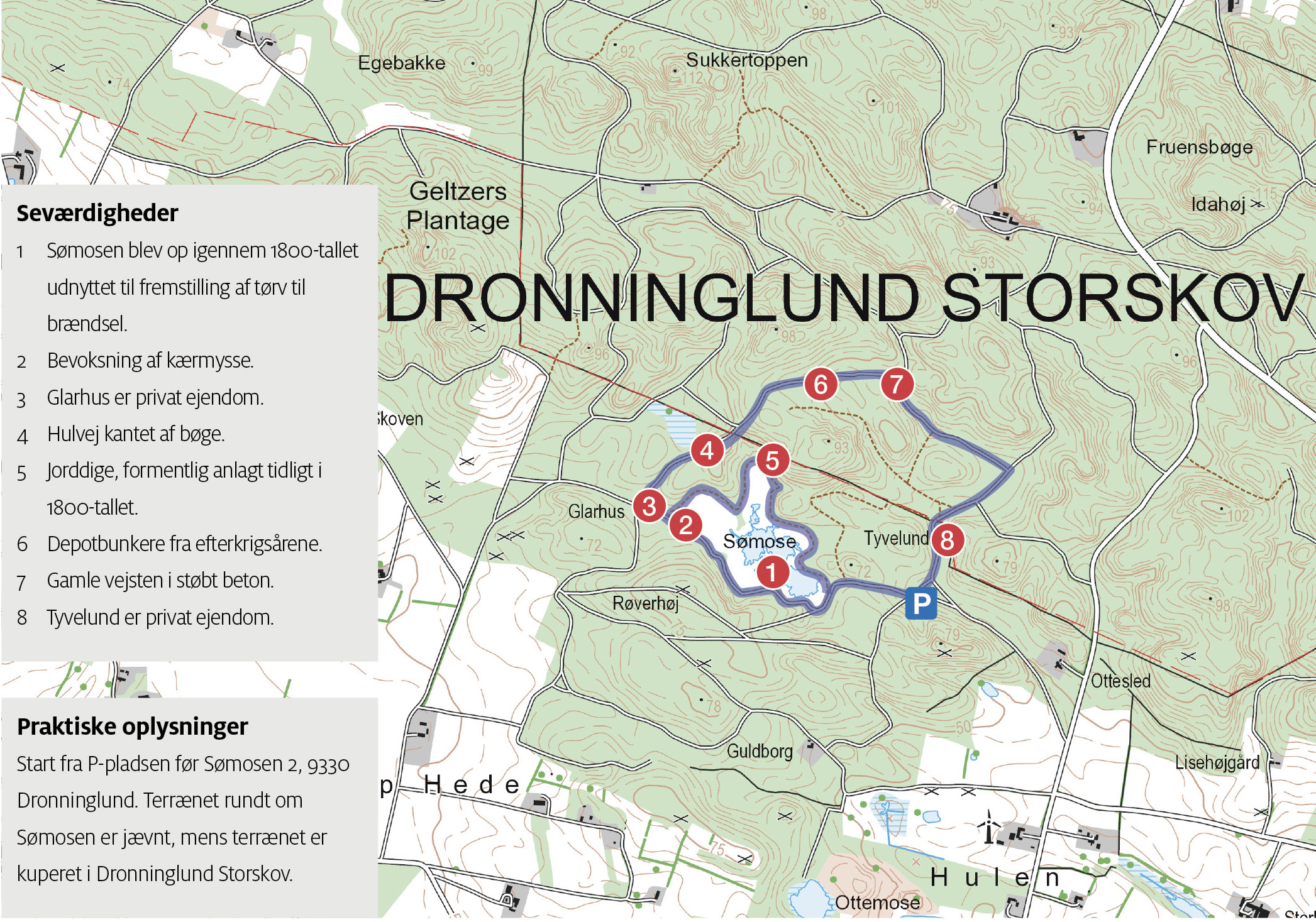 Legind | Vandrerundture i Danmark